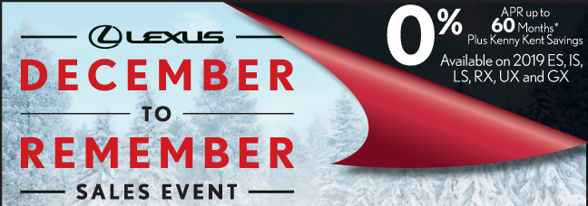 December To Remember Sales Event | Kenny Kent Lexus
